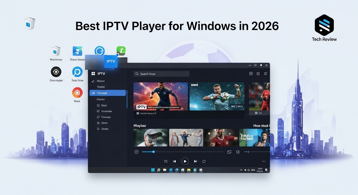 Best IPTV Player for Windows in 2026 | Top 7 Picks Tested